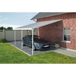 Terrassendach &raquo;Feria Alu Terrassen&uuml;berdachung&laquo; einfache DIY Montage wei&szlig; Aluminium, Polycarbonat (PC) B/H/T: 546cm x 305cm x 294cm