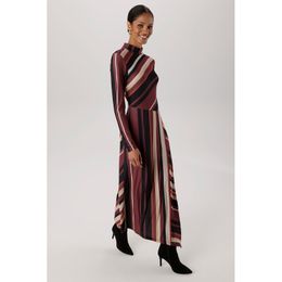 Aniston Selected Damen Aniston SELECTED Midikleid Hinten mit zwei Kn&ouml;pfe am Kragen zu schlie&szlig;en - NEUE KOLLEKTION braun 38, N-Gr