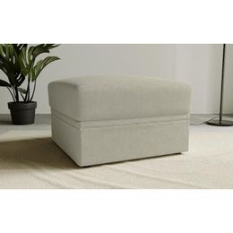 OTTO home Polsterhocker &raquo;Lavars Schlafsofa&laquo; mit Bonellfedern, mit Stauraum, in zwei Bezugsqualit&auml;ten beige 62% Polypropylene, 38% Polyester B/H/T: 