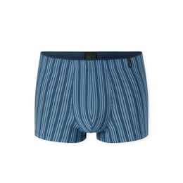 Schiesser Herren Boxershorts "Long Life Soft", Gr. 5899, blau, Single Jersey, Obermaterial: 70% Modal, 20% Polyester, 10% Elasthan, Unterhosen, ohne