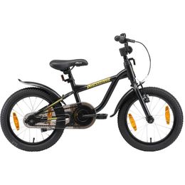 Kinderfahrrad &raquo;Sport&laquo; 1 Gang schwarz 23cm, 16 Zoll (40,64cm) Kinderfahrrad