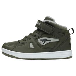 Kangaroos M&auml;dchen Sneaker "K-CP Kalley II EV", Gr. 32, gr&uuml;n, Synthetik, Schuhe, Warmfutter,Winterschuhe, Schn&uuml;rboots, Sneakerboots