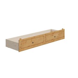 OTTO home Bettschubkasten &raquo;Paula&laquo; 1 Stk. tlg. aus massiver Kiefer, passend f&uuml;r gleichnamiges Bett, FSC braun Massivholz B/H/T: 299cm x 32cm x 60cm