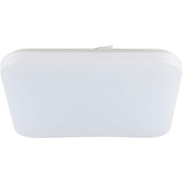 Eglo Deckenleuchte &raquo;FRANIA-S&laquo; LED-Modul 1 Stk. Neutralwei&szlig; Sternenhimmel Deckenleuchte, Kristall-Effekt, neutralwei&szlig;, IP44, 33 cm wei&szlig; H: 7cm, 1 Stk.