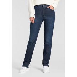 MAC Damen MAC Slim-fit-Jeans &raquo;MELANIE&laquo; mit Stretch, in 4-Pocket-Form blau 44, L&auml;nge 30