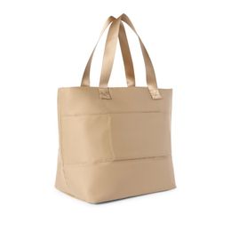 Champion Unisex Shopper &raquo;Lifestyle Medium Shoulder Bag&laquo; f&uuml;r Erwachsene konzipiert, aus Polyamid beige Einheitsgr&ouml;&szlig;e
