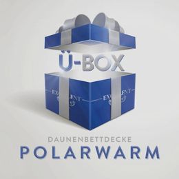 EXCELLENT Daunenbettdecke &raquo;&Uuml;berraschungsbox&laquo; polarwarm F&uuml;llung 90Daunen10Federn Bezug Baumwolle 1 Stk. tlg. absoluter Sonderpreis, wegen Lagerr&auml;umung, Solange 
