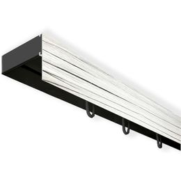 SN DECO GROUP Gardinenschiene &raquo;Vorhangschiene SH (1) mit Blende 5 cm&laquo; 1 l&auml;ufig-l&auml;ufig Fixma&szlig; Kunststoff B/L: 220cm, 1 l&auml;ufig