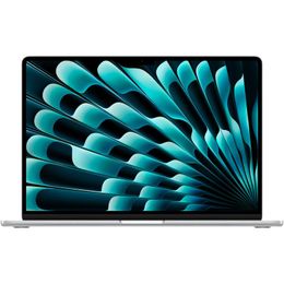 Apple Notebook &raquo;15-inch MacBook Air&laquo; 38,91 cm / 15,3 &prime;&prime; M5 10-Core GPU 1.000 GB SSD silber 12MP Center Stage Kamera mit Unterst&uuml;tzung f&uuml;r 