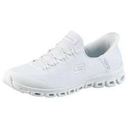 Skechers Damen Slip-On Sneaker &raquo;GLIDE-STEP-PURSUIT&laquo; Freizeitschuh mit elastischem Einstieg wei&szlig; 41