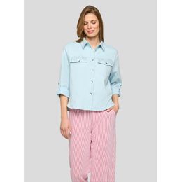 Rabe Damen Hemdbluse mit Brust Taschen 38