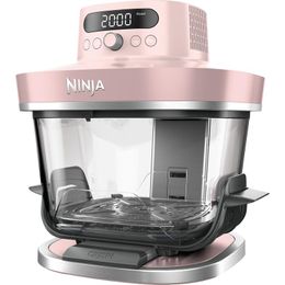 Ninja Hei&szlig;luftfritteuse &raquo;CRISPi PRO 7-in-1 Glas-Air-Fryer - Beige AS101EULG&laquo; 2050 W 7 Kochfunktionen, Vorbereitung, Zubereitung + Aufbewahrung von 