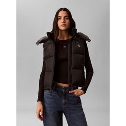 Calvin Klein Jeans Damen Steppjacke &raquo;ESSENTIAL SHORT DOWN PUFFER&laquo; mit Kapuze Regular fit mit Stehkragen XS