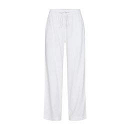 Freequent Damen Freequent Leinenhose &raquo;FQLAVA-PANT&laquo; Sommerhose aus Leinenmix und mit Kordelzug wei&szlig; S, N-Gr