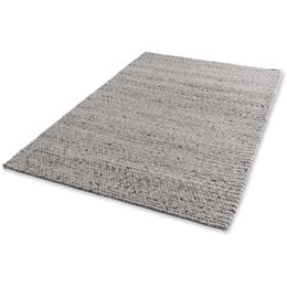 Sch&ouml;ner Wohnen Kollektion SCH&Ouml;NER WOHNEN-Kollektion Teppich &raquo;Enisa 6027&laquo; rechteckig 15 mm H&ouml;he Struktur, Wolle, handweb, Wohnzimmer, Sch&ouml;ner Wohnen Kollektion grau Baumwolle, 