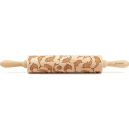 Folkroll Teigroller &raquo;Delfine&laquo; Keksteig im Handumdrehen mit Motiv versehen braun Massivholz 43cm