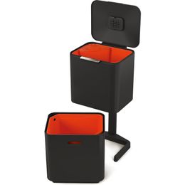 Joseph Joseph M&uuml;lltrennsystem &raquo;Totem Max Editions&laquo; 3 Beh&auml;lter Geruchskontrolle, einfaches Bef&uuml;llen & Entleeren, pflegeleicht bunt Aluminium, Kunststoff, 