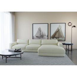 Home Affaire Ecksofa &raquo;Bloomfield, bequem und elegant, Breite 303cm, L-Form&laquo; mit Bettfunktion und Bettkasten, Unser Dauertiefpreis beige 88% Polyester 