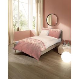 Kaeppel Bettw&auml;sche &raquo;Deluxe&laquo; 2 Stk. Paisleymuster orange Mako-Satin, Obermaterial: 100% Baumwolle B/L: 140cm x 200cm, 1 Stk., 1 Stk., Mako-Satin, B/L: 70cm x 