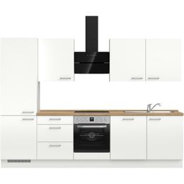 Nobilia K&uuml;chenzeile &raquo;"Laser II", NEU: individuell anpassbar mit gratis Profi-Beratung&laquo; vormontiert, 300 cm breit, optional mit verschiedenen E‐Ger&auml;te-