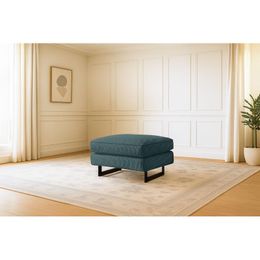 OTTO home Polsterhocker &raquo;Pinto&laquo; mit Keder, Metallf&uuml;&szlig;en und auch in Cord Bezug erh&auml;ltlich gr&uuml;n 92% Polyester, 8% Nylon B/H/T: 76cm x 48cm x 56cm, Cord