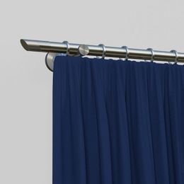 Indeko Gardinenstange &raquo;Durban&laquo; 1 l&auml;ufig-l&auml;ufig Wunschma&szlig;l&auml;nge silber Eisen B/L: 350cm, 1 Stk., 1 l&auml;ufig