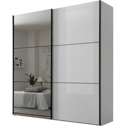 STAUD Schwebet&uuml;renschrank &raquo;Includo Glas, Made in Germany&laquo; wei&szlig; Holzwerkstoff wei&szlig;, B/H/T: 167cm x 222cm x 68cm, T&uuml;ren: 2 Stk. Classic