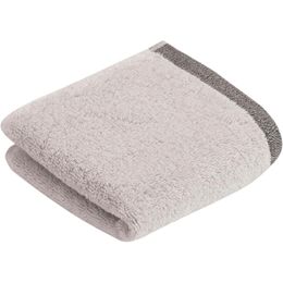 Bugatti Gaestehandtuecher &raquo;Prato&laquo; Uni Farben, mit melierter Optik im Saum grau Walkfrottier, Obermaterial: 100% Baumwolle B/L: 30cmx50cm, 3 Stk., 