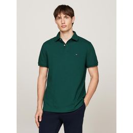 Tommy Hilfiger Herren Poloshirt &raquo;1985 REGULAR POLO mit Kontraststreifen und Knopfleiste&laquo; unifarben, sportlich, regular fit, Baumwollmix, Polokragen 