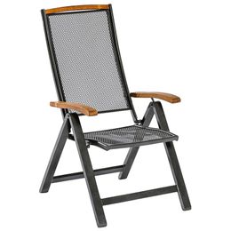 Merxx Gartensessel &raquo;Tilos&laquo; 1 Stk. tlg. grau B/H/T: 60cm x 116cm x 73cm