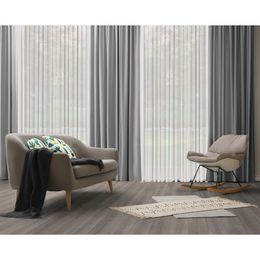WIRTH Vorhang &raquo;Dim out&laquo; Multifunktionsband 1 Stk. tlg. nach Ma&szlig; grau Polyester 165cm, Multifunktionsband, 142cm