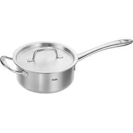 Fissler Kasserolle &raquo;M5 Pro-Ply Stielkasserolle mit Metalldeckel&laquo; 1 tlg. Edelstahl 18/10 2,7 l + &Oslash; 20cm + H&ouml;he 13cm