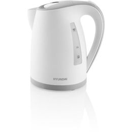 Hyundai Wasserkocher &raquo;VK107G&laquo; 1,7 l 2200 W Sicherheits-Thermosicherung, herausnehmbarer Filter grau Einheitsgr&ouml;&szlig;e Wasserkocher