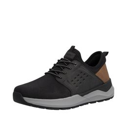 Rieker Herren Slip-On Sneaker Slipper, Schlupfschuh, Halbschuh mit Kontrastbesatz 40