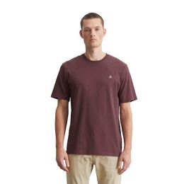 Marc O'Polo Marc O'polo Herren Marc O'Polo T-Shirt Logo-T-Shirt aus Bio-Baumwolle rot 3XL
