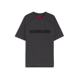 Hugo Herren Hugo T-Shirt &raquo;Dalik&laquo; Rundhalsausschnitt, Relaxed Fit, gro&szlig;er Badge XL