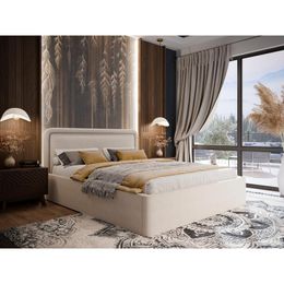 FORTE Polsterbett &raquo;LATIS erh&auml;ltlich in den Breiten 140cm, 160cm & 180cm, inkl. Bettkasten&laquo; erh&auml;ltlich in verschiedenen Farben Der Bezugsstoff Cremona 