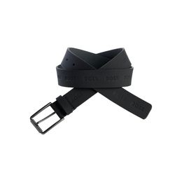 BOSS Green Herren BOSS Green Lederg&uuml;rtel &raquo;Tintin-AO-BOSS Sz35&laquo; mit tonaler Logopr&auml;gung schwarz 115