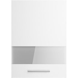 Optifit H&auml;ngeschrank &raquo;Klara&laquo; Breite 50 cm wei&szlig; Holzwerkstoff wei&szlig;, B/H/T: 50cm x 70,4cm x 34,9cm, T&uuml;ren: 1 Stk.