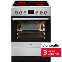 Hanseatic Elektro-Standherd &raquo;6022CE3.334eEHITaD(Xv)&laquo; inkl. 3 Jahre Herstellergarantie grau Verschiedene Beheizungsarten bieten dir Flexibilit&auml;t f&uuml;r 