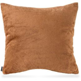 HOCK Dekokissen &raquo;Grizzly&laquo; weich und kuschelig braun Polyester B/L: 70cm x 70cm, 1 Stk.