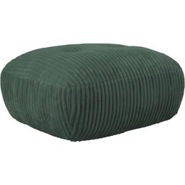 Trendmanufaktur Hocker &raquo;Be Fluffy: Weicher Breitcord Bezugsstoff, perfekte Erg&auml;nzung zur Serie&laquo; Polsterhocker mit softem Sitzkomfort, moderner breiter