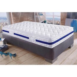 BRECKLE LEDERCOLLECTION Taschenfederkernmatratze &raquo;1000 Pur, 7 Zonen Matratze 90x200 cm, 140x200 cm & weitere Gr&ouml;&szlig;en&laquo; 25 cm hoch 1.000 Federn 1 Stk. tlg. Matratze H2/H3/H4, 