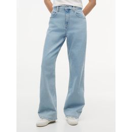 Tommy Jeans Damen Straight-Jeans &raquo;MIA MR RLXD STR&laquo; Baumwollmischung, relaxed fit blau 29, L&auml;nge 32
