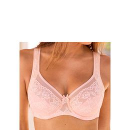 Nuance by Lascana Entlastungs-BH &raquo;, B&uuml;gel-BH, Spitzen-BH&laquo; mit breiten Tr&auml;gern f&uuml;r einen optimalen Komfort, gro&szlig;e Gr&ouml;&szlig;en 80, Cup C Entlastungs-BH