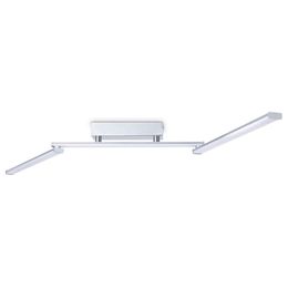 Paco Home Deckenleuchte &raquo;DAVE&laquo; Warmwei&szlig; wei&szlig; H: 10,4cm