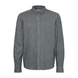 Blend Herren Langarmhemd &raquo;BHCHARLIE SHIRT&laquo; Baumwolle, regular fit grau XXL, N-Gr