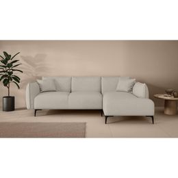 LeGer Home by Lena Gercke Ecksofa &raquo;Adelita mit Ottomane links oder rechts bestellbar, B/H/T 270/97/168&laquo; L-Form mit Wellenunterfederung, enth&auml;lt 2 