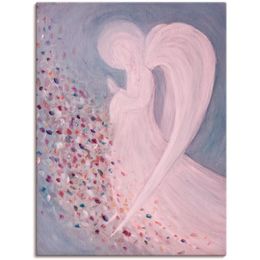 Artland Wandbild &raquo;Engelbild III&laquo; Religion 1 Stk. tlg. als Leinwandbild, Poster in verschied. Gr&ouml;&szlig;en blau Leinwand B/H/T: 30cm x 40cm, Leinwandbild Religion 