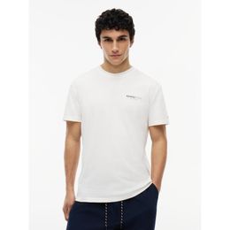 Tommy Jeans Herren T-Shirt &raquo;TJM REGULAR DNA GRAPHIC SHORT SLEEVE EXT&laquo; Regular fit mit Backprint, Rundhals wei&szlig; 4XL
